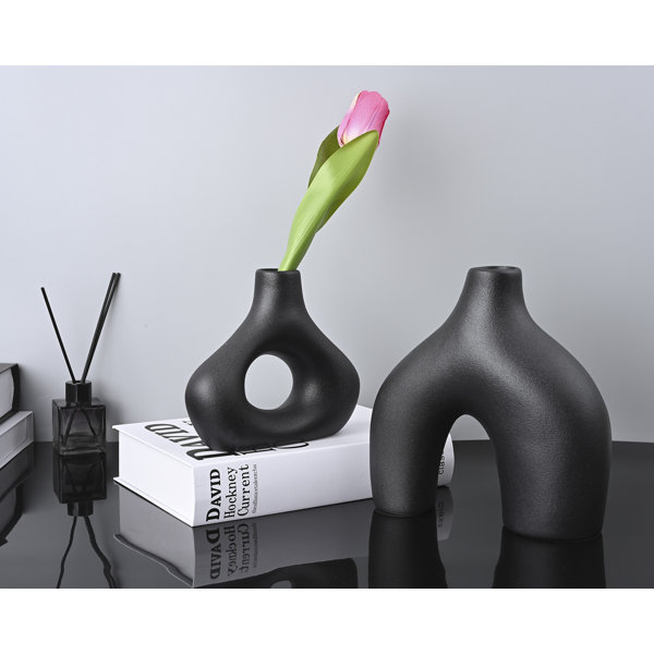 Ivy Bronx Elife Handmade Ceramic Table Vase - Wayfair Canada